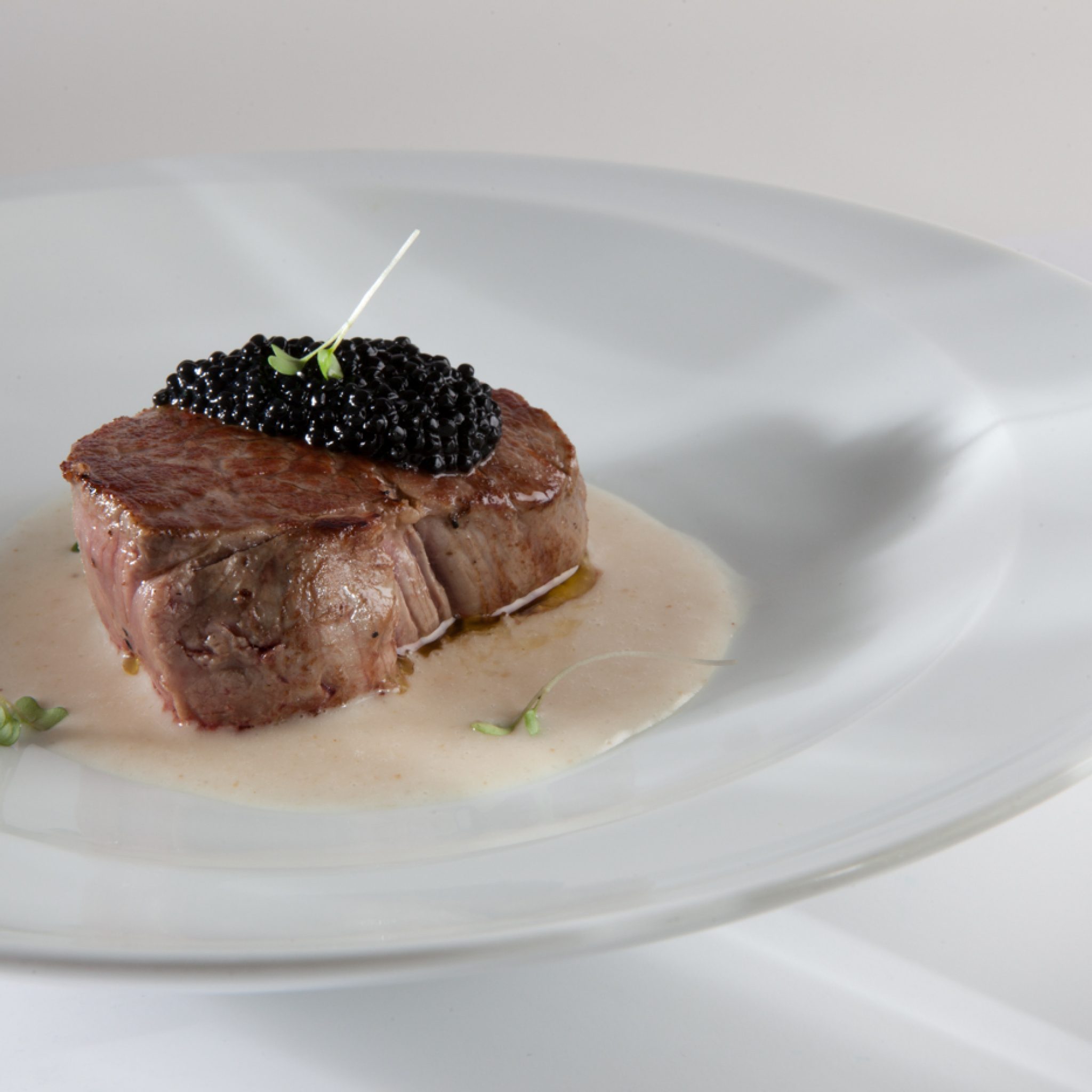 Solomillo Ibérico a la brasa con berenjenas a la llama y naranja ...