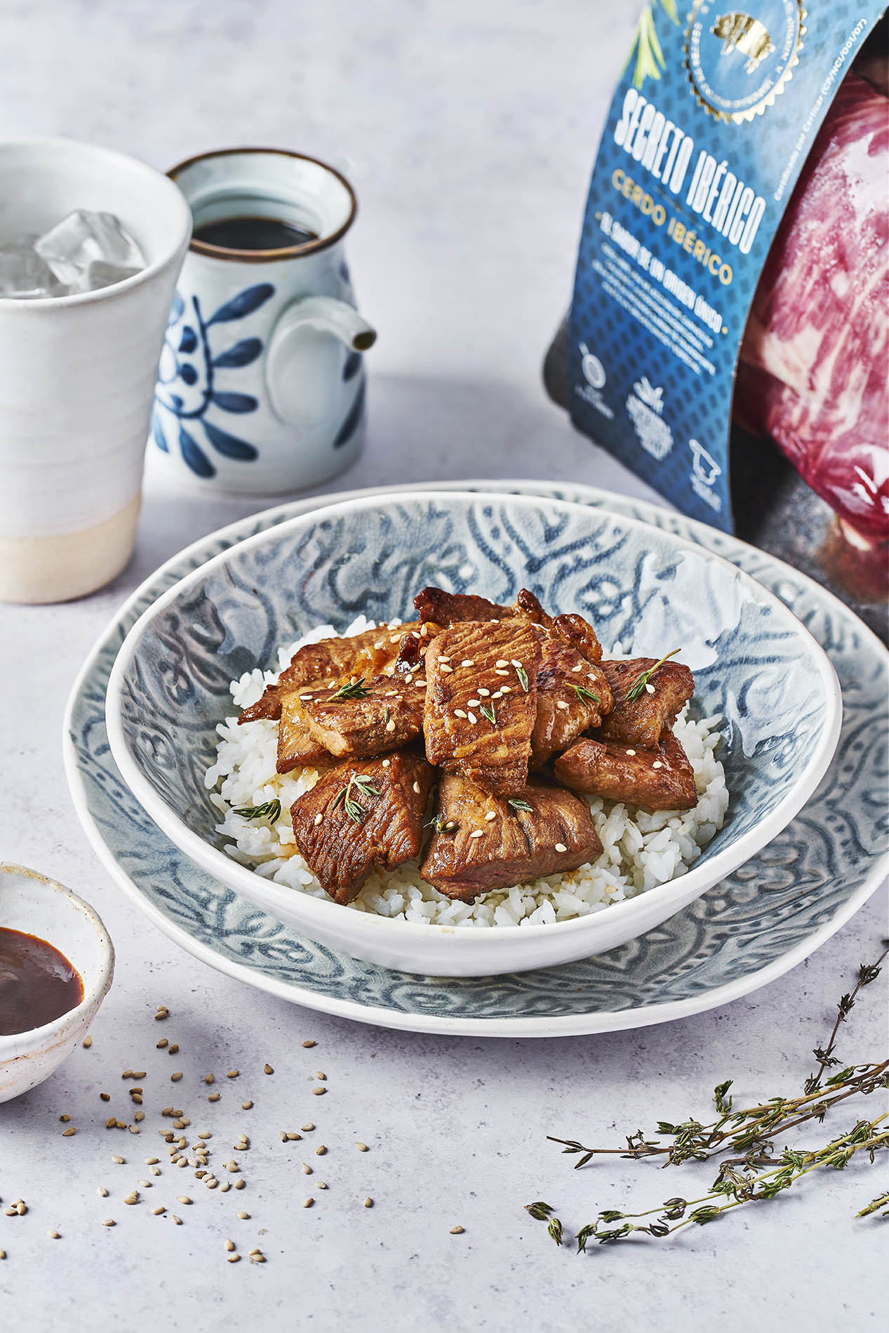 Secreto 100% ibérico marinado en salsa asiática | Cocina de La Dehesa